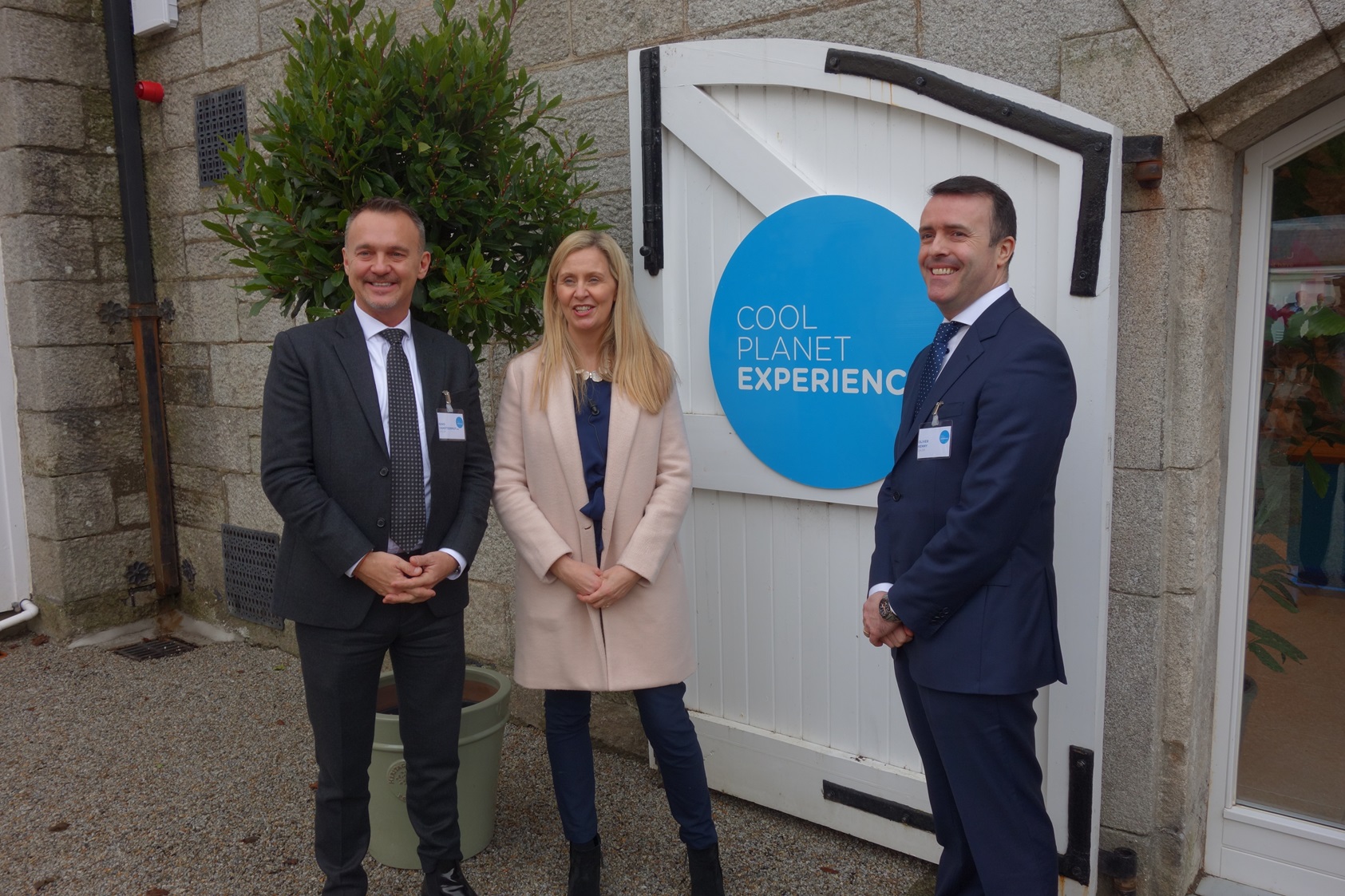 Sir Richard Brandon officially launches The Cool Planet Experience